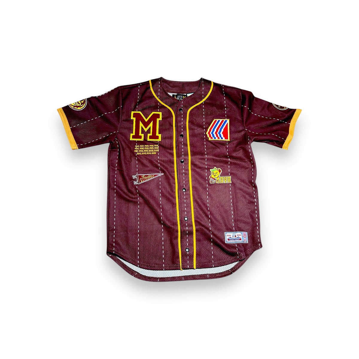 INDIOS x DLAB SE Burgundy Jersey – indiosdemayaguez
