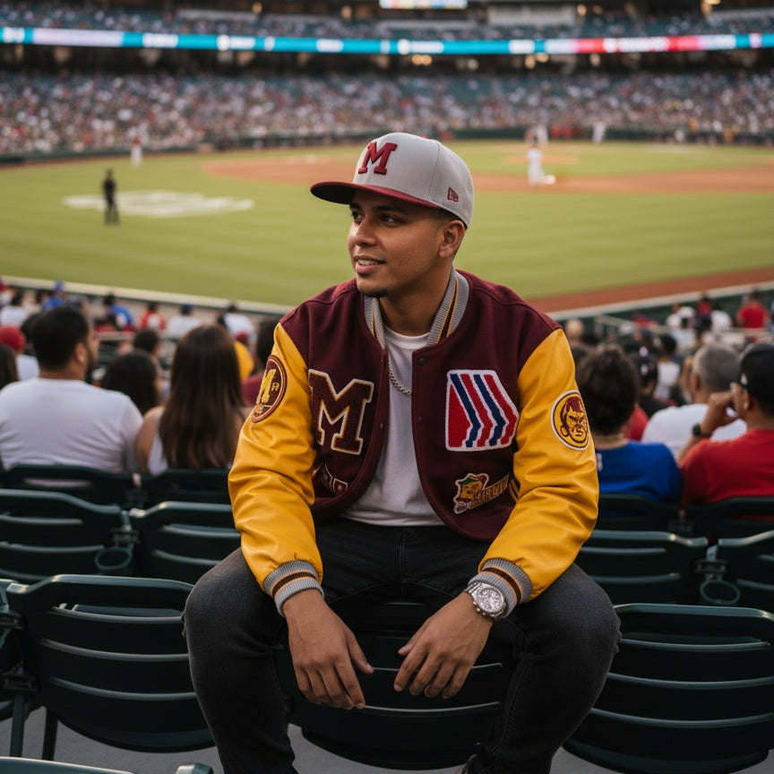 INDIOS X DLAB – Varsity Jacket “Campeonato #20” (2024-2025) – indiosdemayaguez